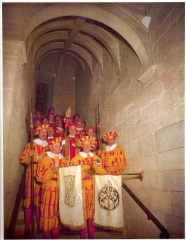 Confrerie des chevaliers du tastevin (Australia) : menu.